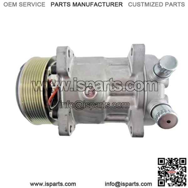 AC Compressor SD7H15 8230 Sanden type replacement with clutch 8PV 12V ...